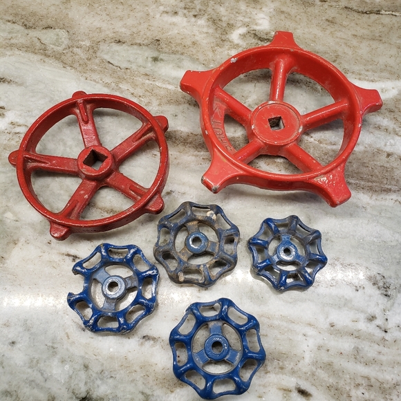 Wall Decor | 6 Used Valve Handles Great For Projects | Poshmark